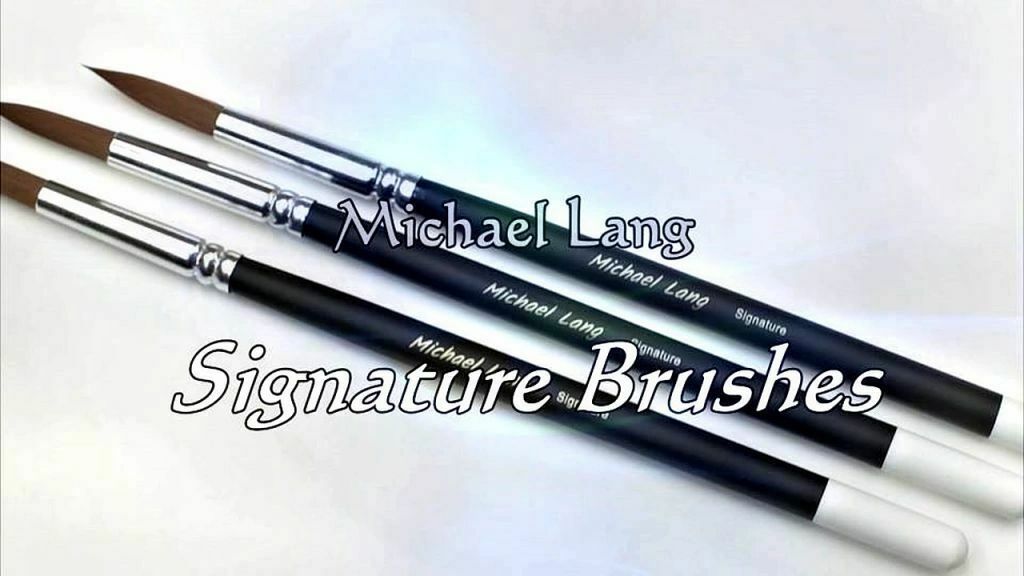 Signature Brushes Set of 3. Custom Design by Mix Lang perfect end to ...
