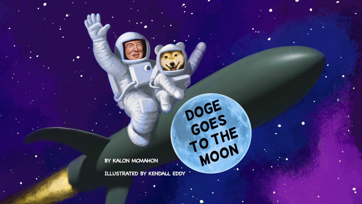 Dogecoin - Doge Goes To The Moon