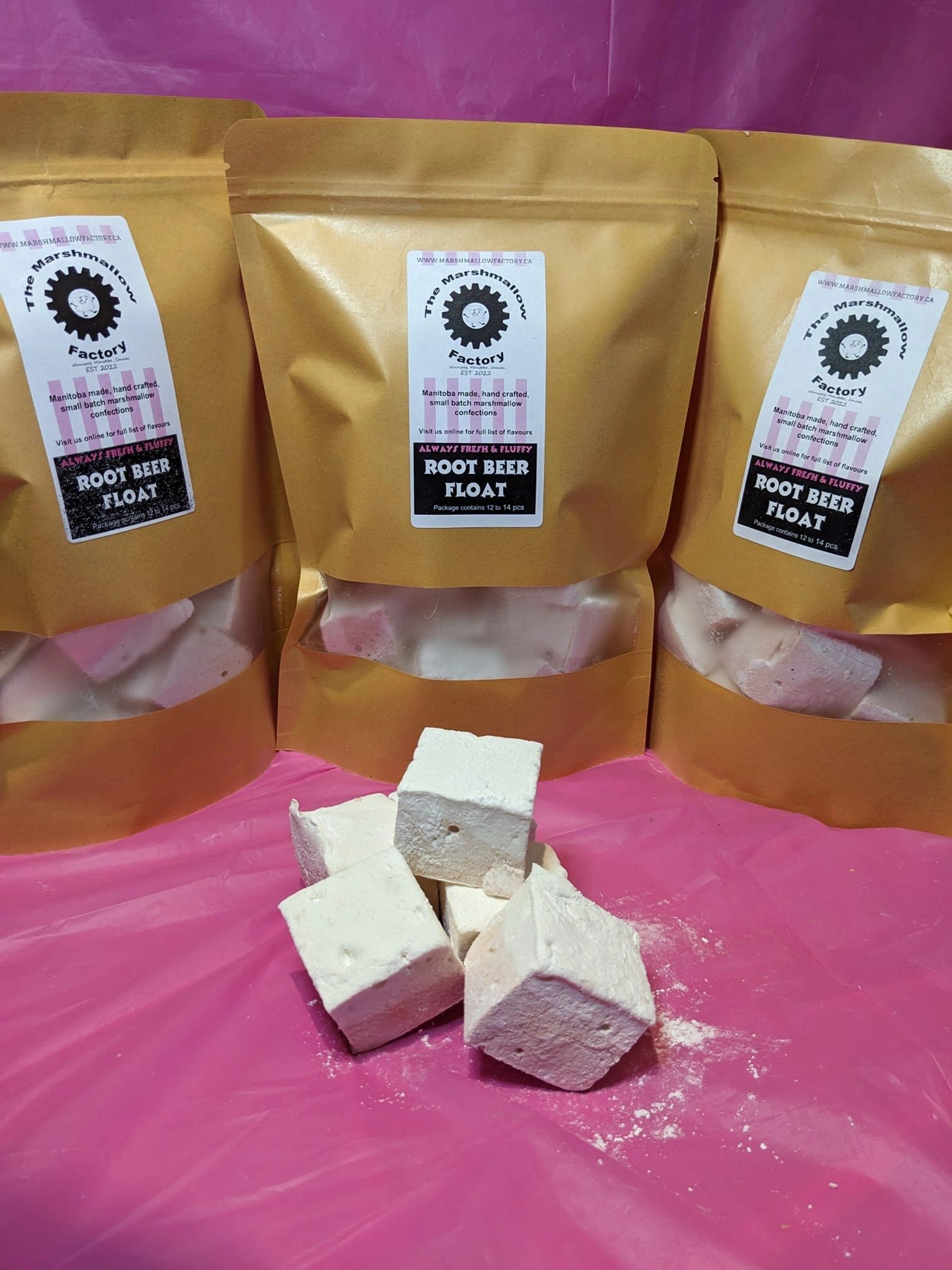 2 New Gourmet Marshmallow Flavours, Canada made Marshmallows