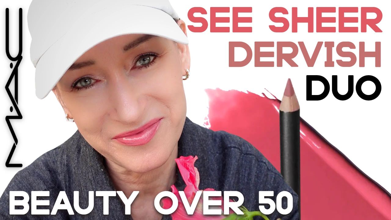 MAC See Sheer Lipstick Review Best Pink-Coral Lip for Mature Lips