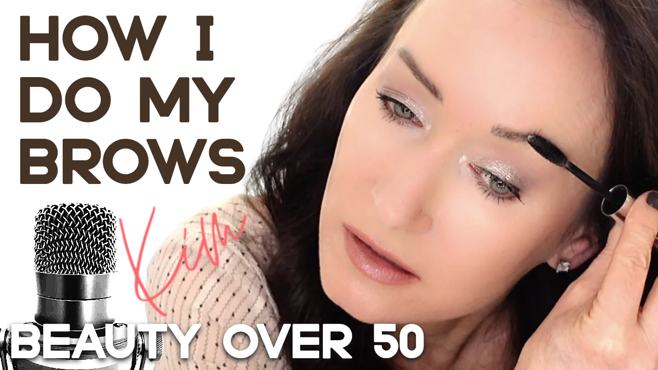 How I Fill In My Eyebrows Over 50: Calming, Natural ASMR Routine