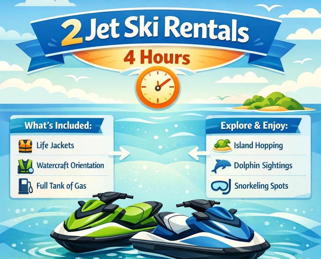 2 Jet-Ski Rental(s)