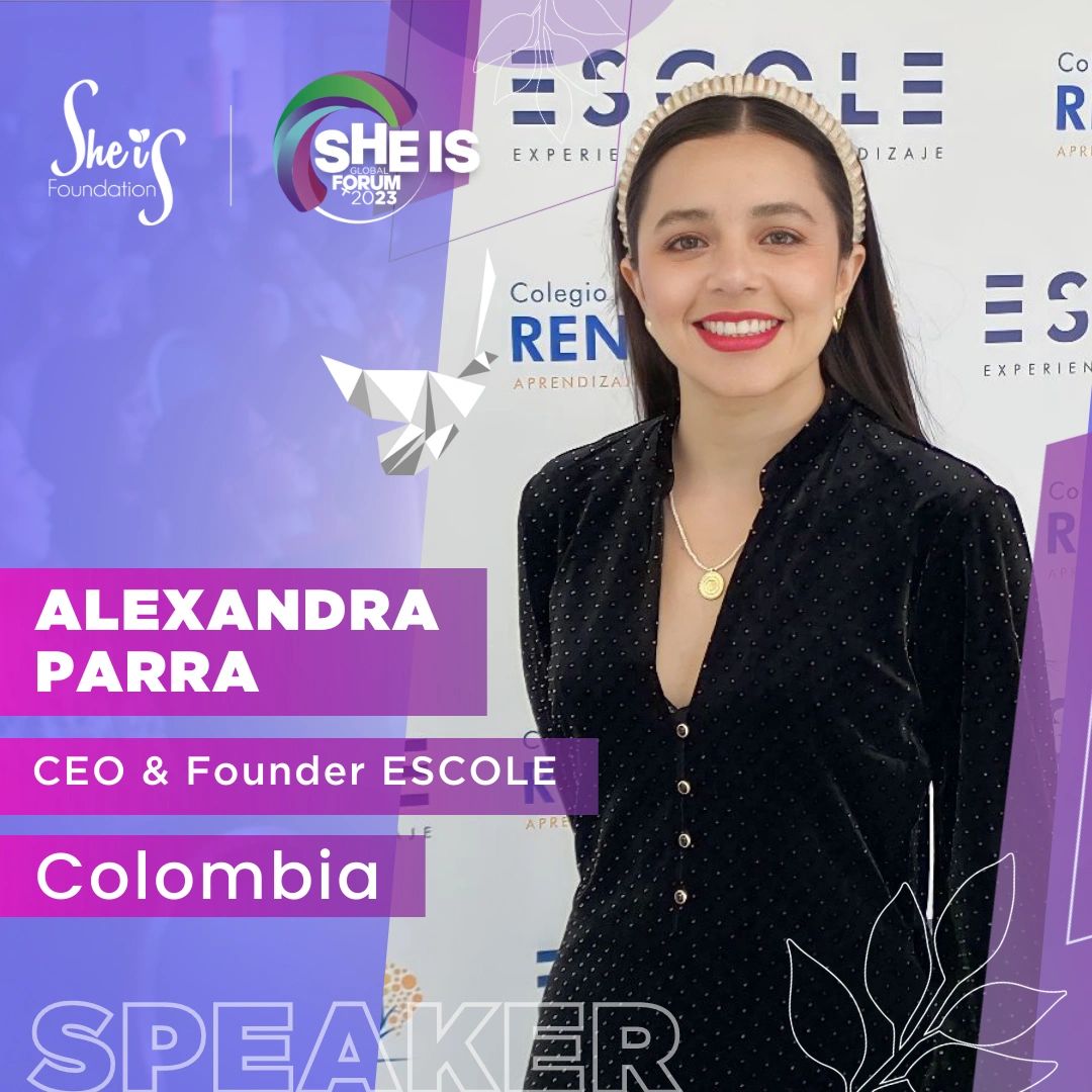 Ser Speaker en el She is Global Forum y El Poder de la Osadía