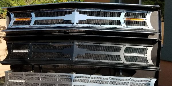 Garage Dog Creations - 67-68 Camaro Grille, Custom, Billet, Custom ...
