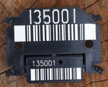 Signumat Barcode Log Tag Type 03
