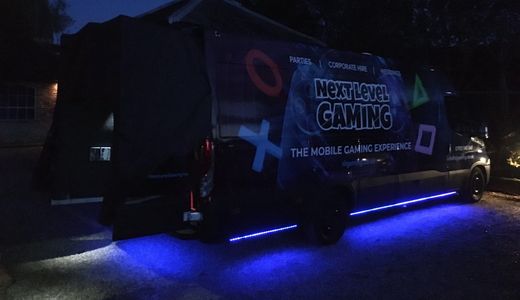 Next Level Gaming - Gaming Party Bus, Gaming Van Party
