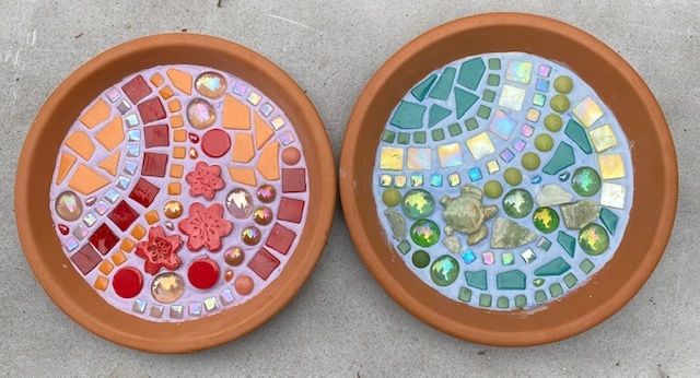 Mosaic Bug Bath - Free Kids Workshop- Bowen mt and surrounds