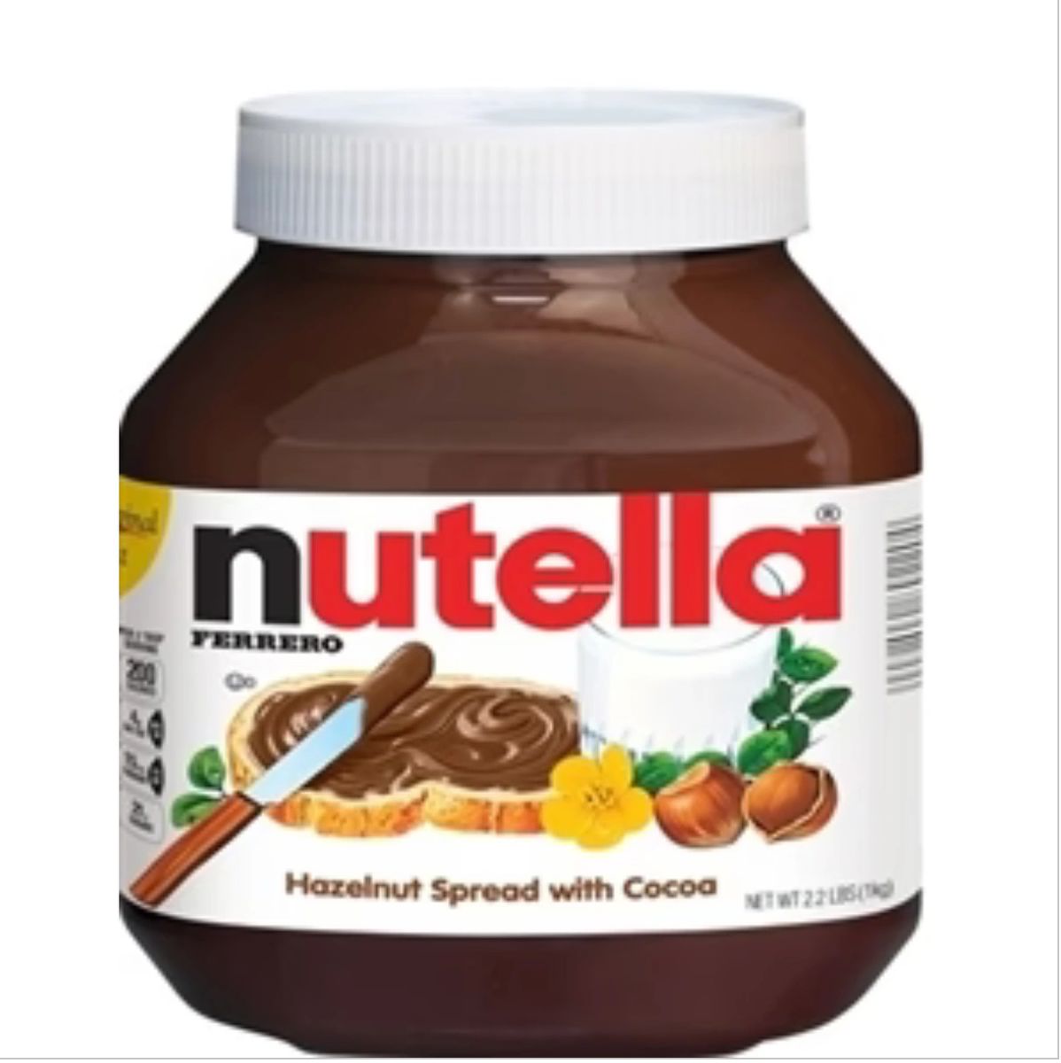 Nutella Hazelnut Spread Jar-35.3 oz.-6/Case