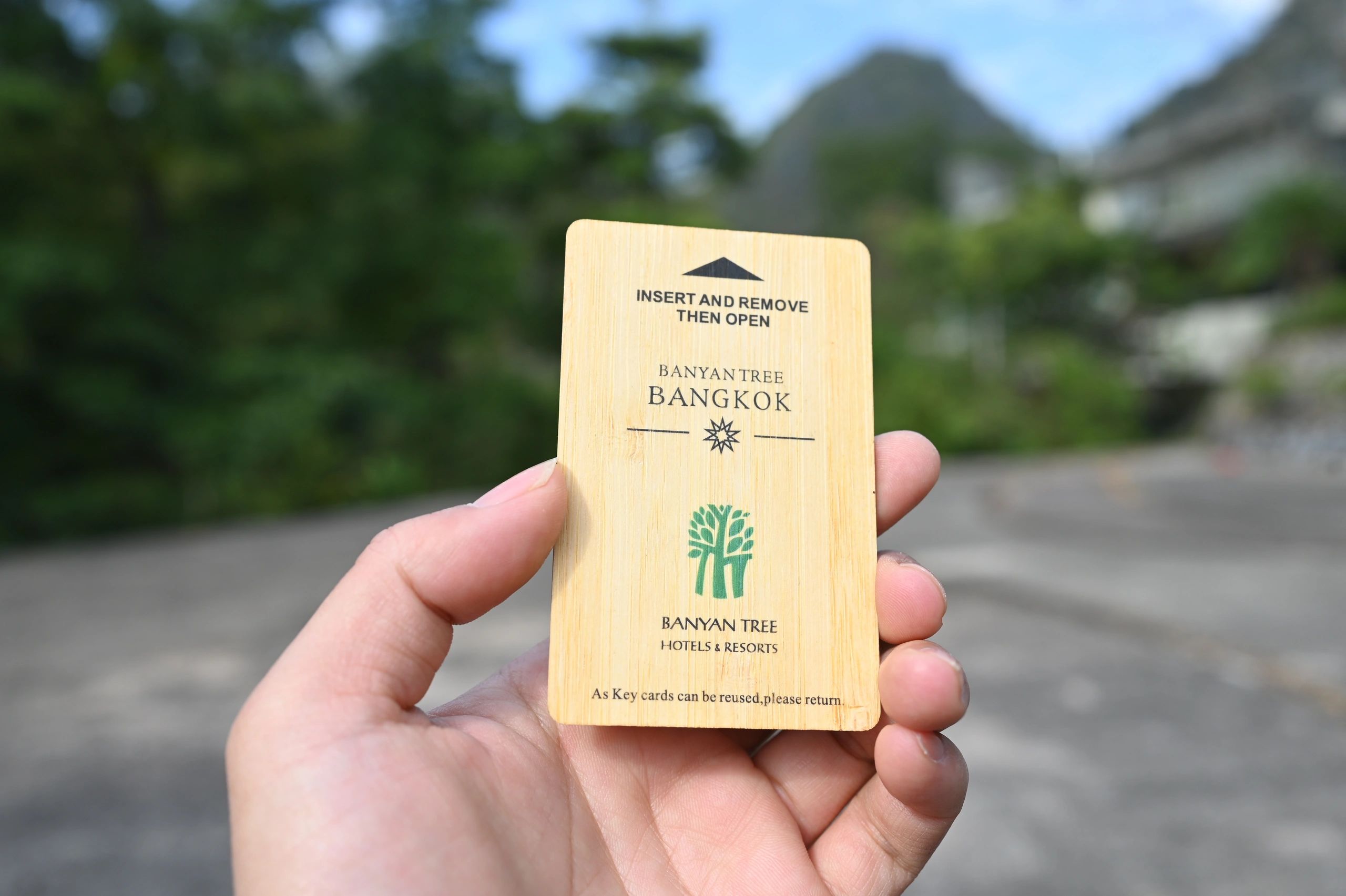 Bamboo key card printing