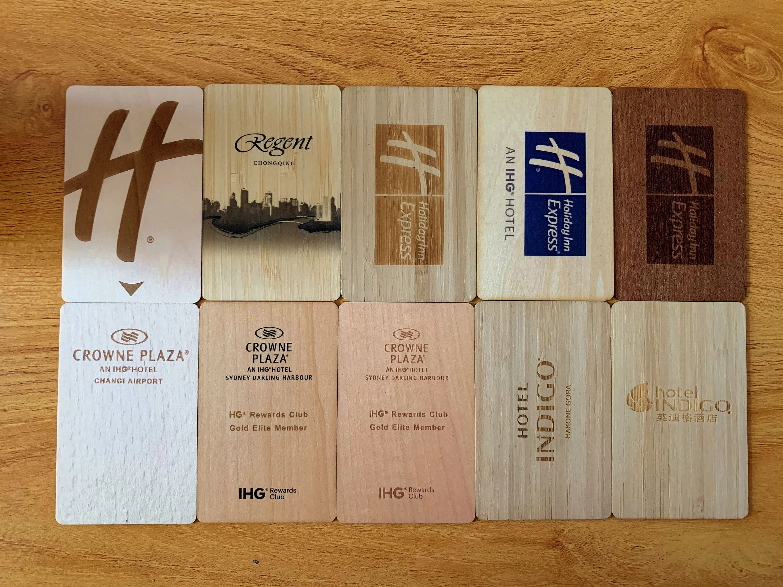 How does a hotel key card work?