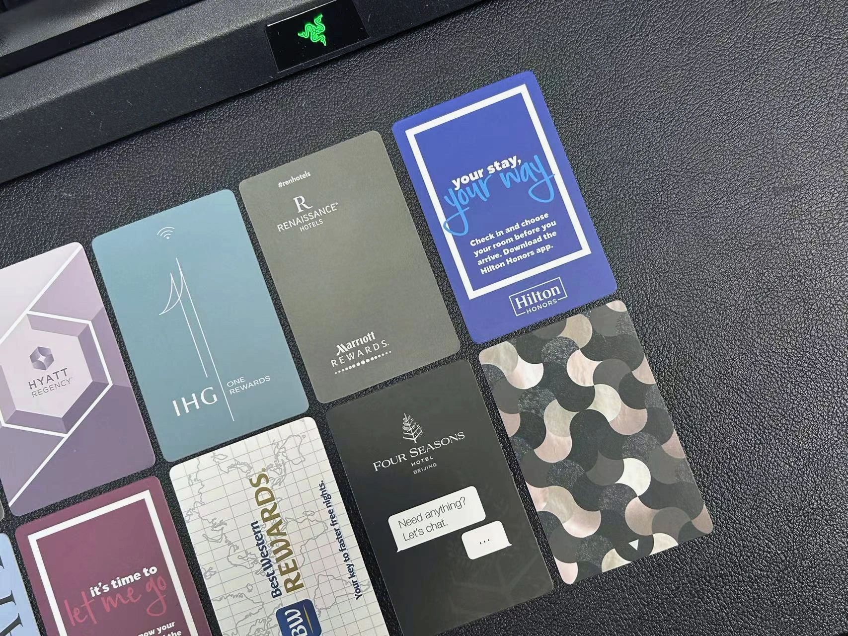 Rfid paper hotel cards