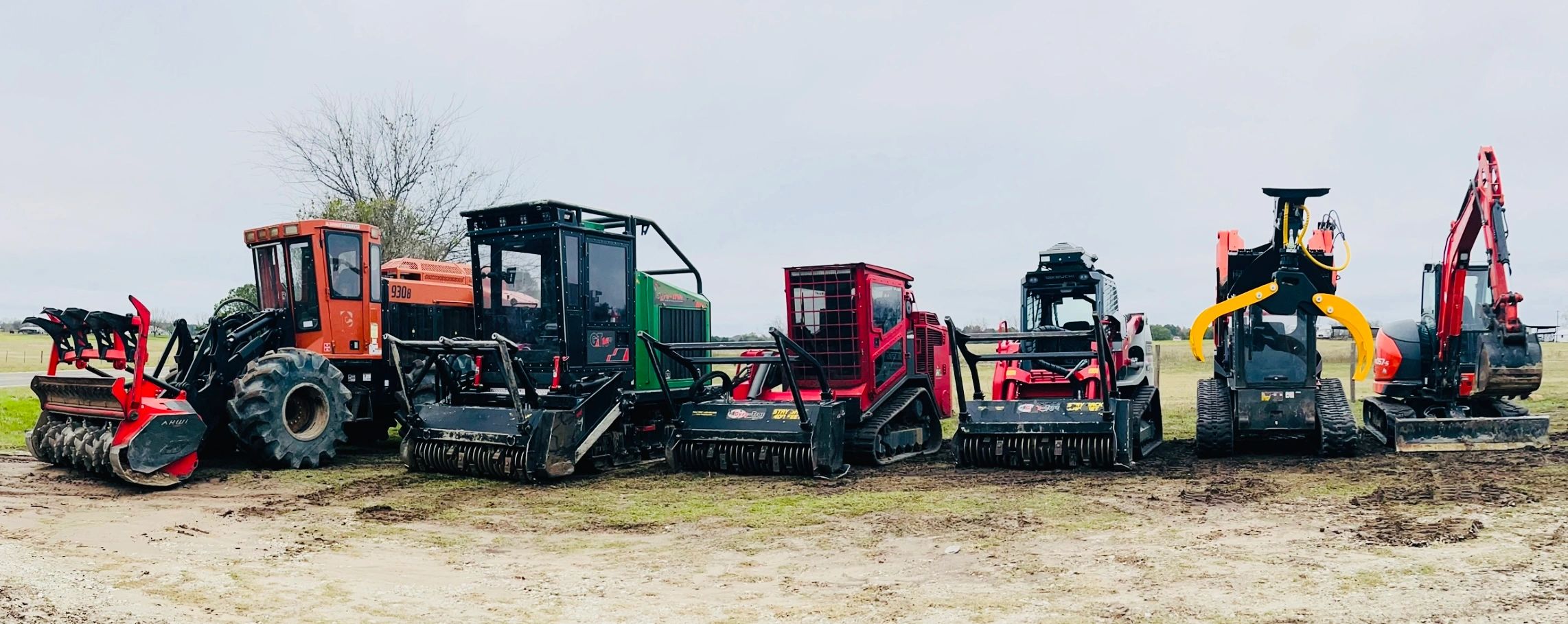 Precision Tractor Services - Mulching Underbrush Stump Removal Tree ...