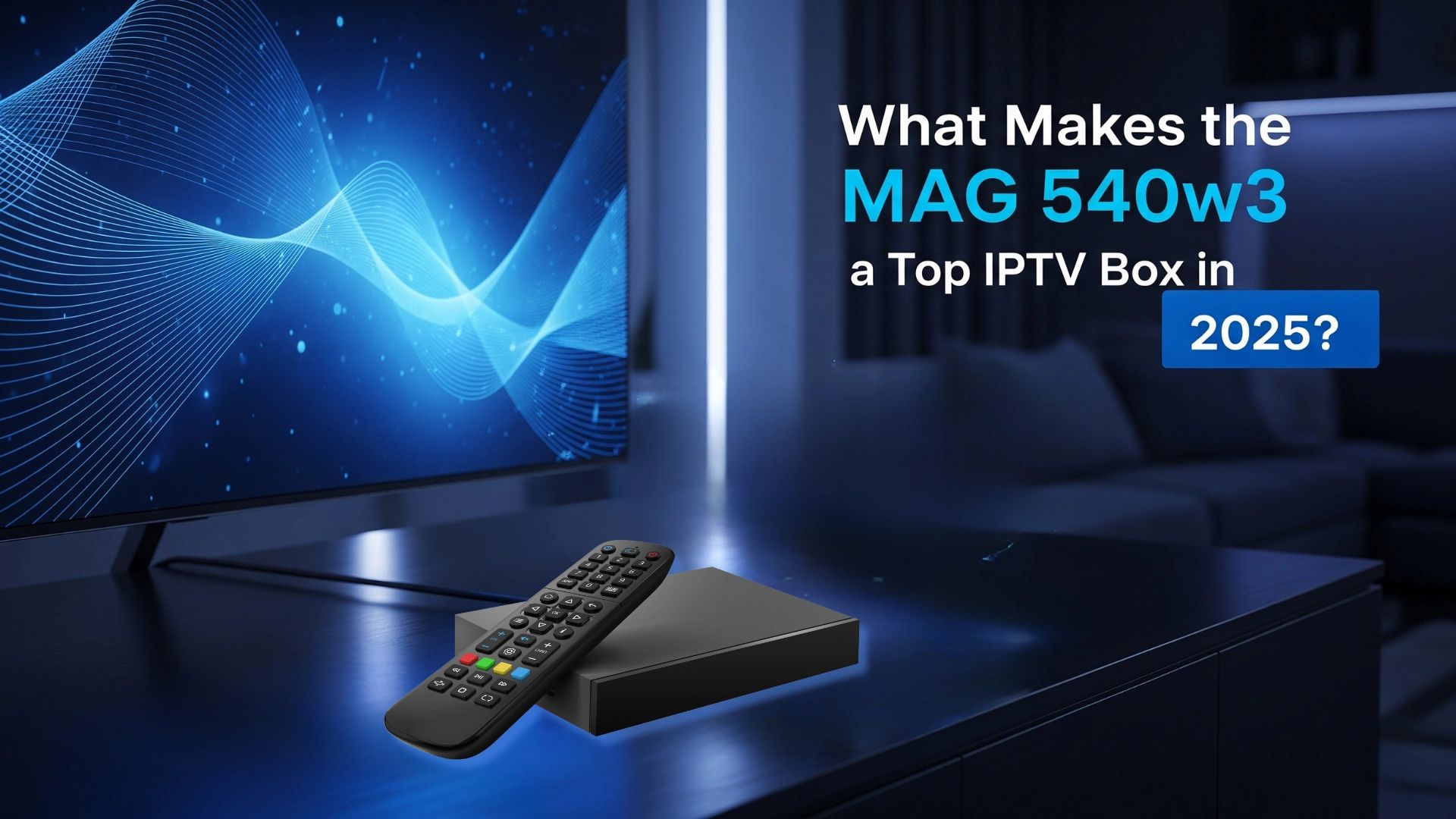 What Makes the MAG540w3 a Top IPTV Box in 2025?