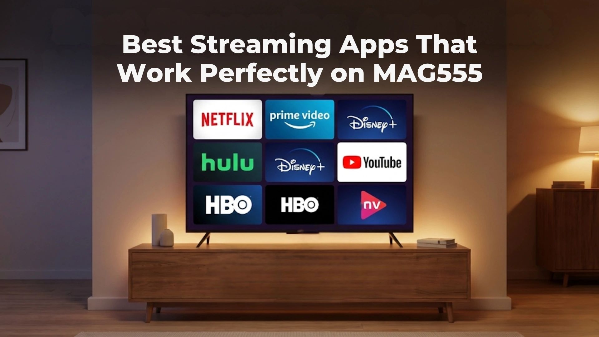 Best Streaming Apps That Work Perfectly on MAG555