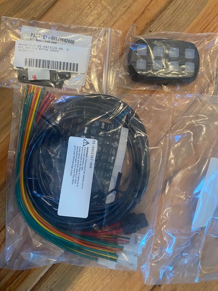 WHELEN 8 POS KEYPAD&REMOTE RELAY MODULE