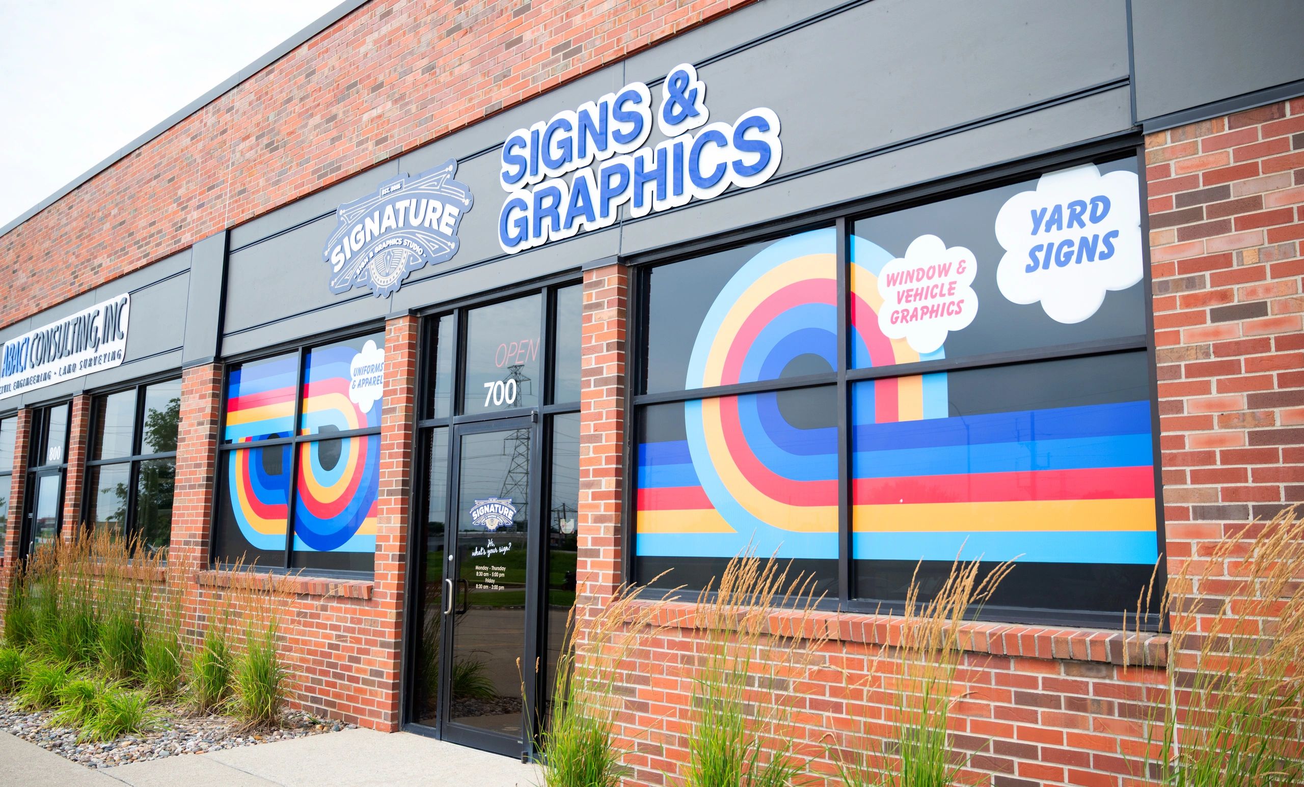 Signature Signs & Graphics - Signage, Exterior Signs, Interior Signs