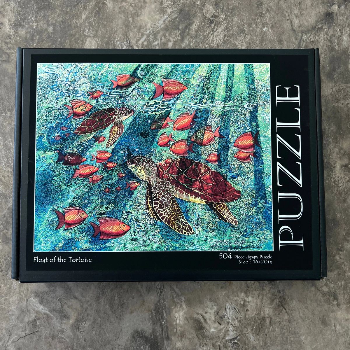 "Float of the Tortoise" Puzzle by Debbie Lynn Zwiebach