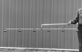 60612OS - One man offset boom, 6 nozzle, 12" spacing