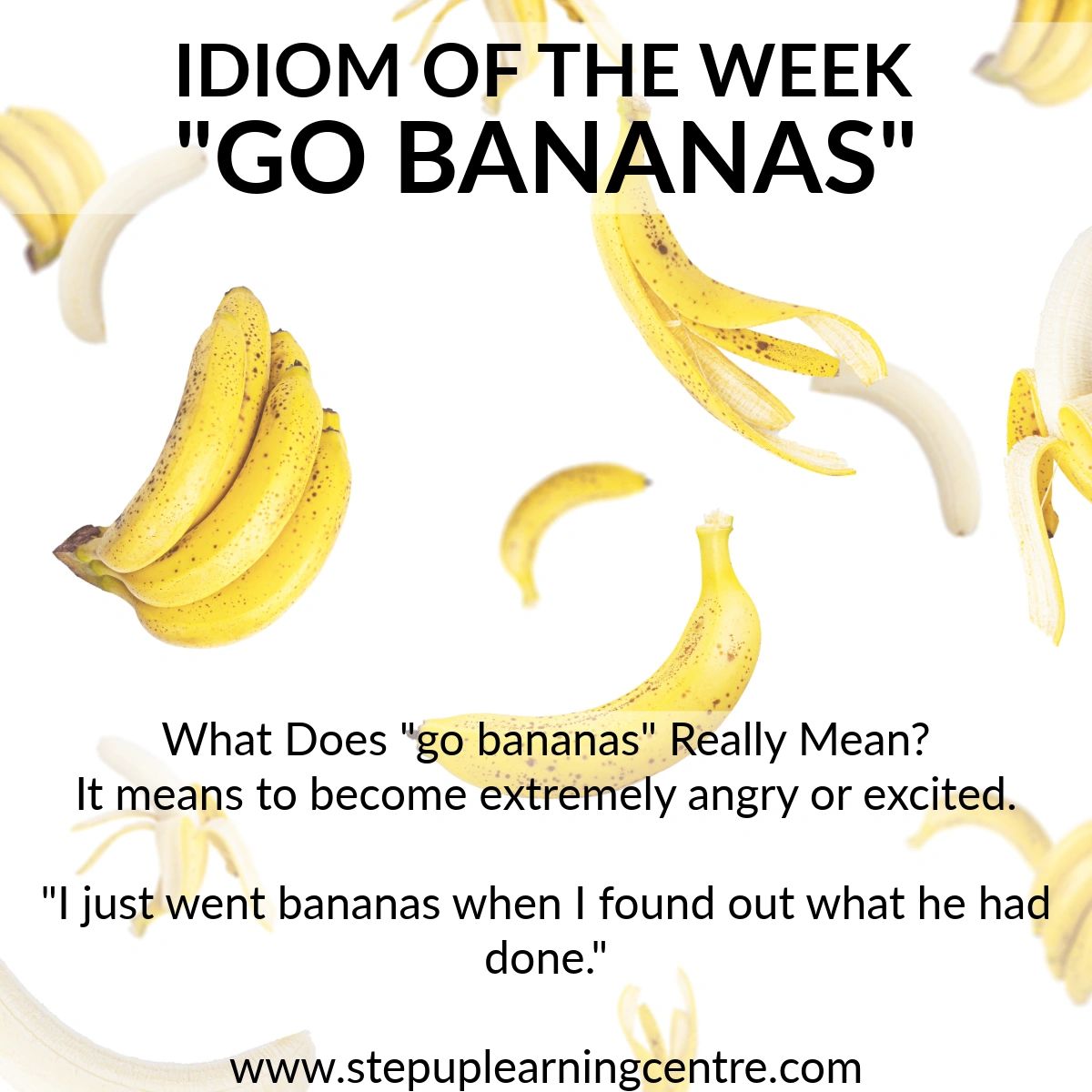 Decoding the Idiom: What Does "Go Bananas" Really Mean?