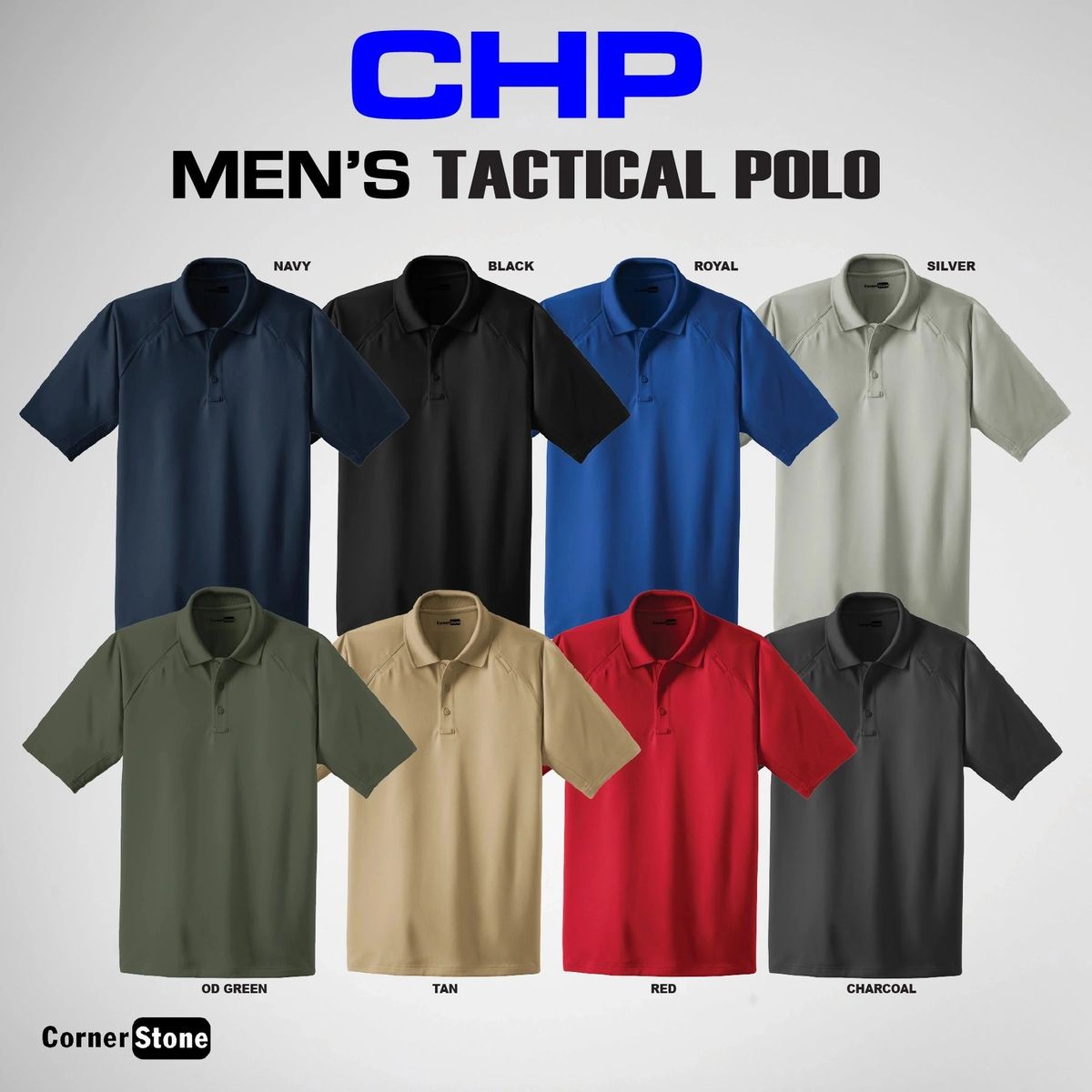 MENS CHP TACTICAL POLO - SHORT SLEEVE