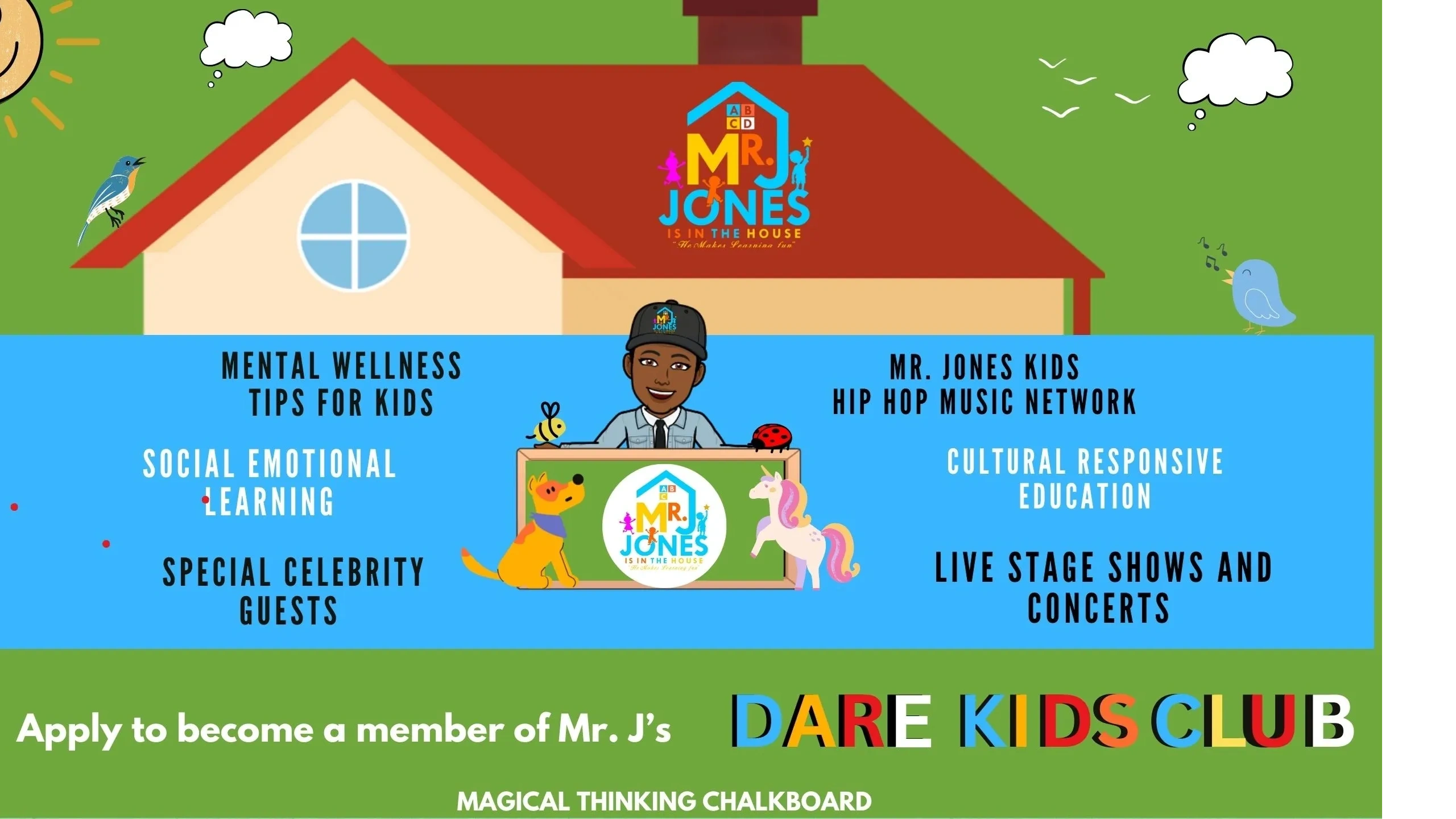 Welcome Kids to Mr. Jones Is In The House! Lets Get Started!