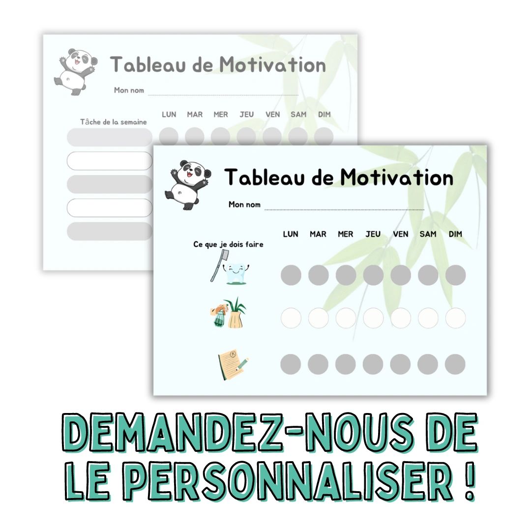 Tableau de Motivation