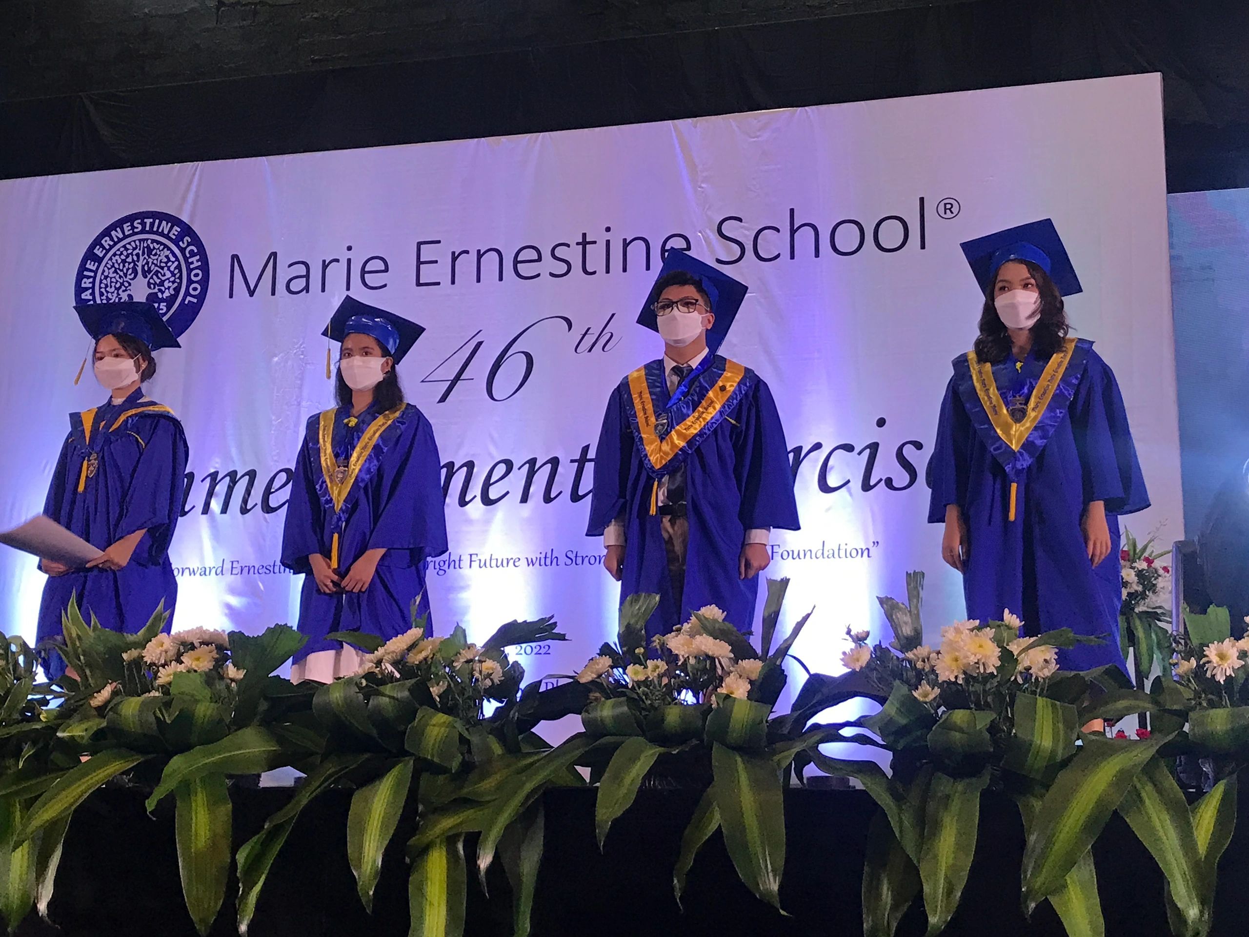 Marie Ernestine School Logo Beautiful And Happy Faces At Family Day