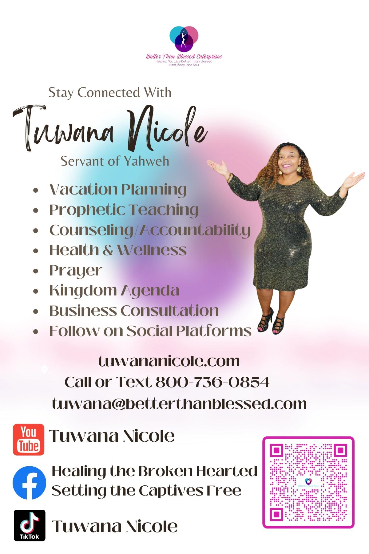 Helping You Live Better Than Blessed:Mind, Body, and Soul - Vacation ...