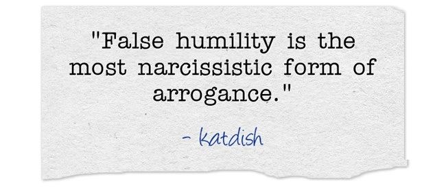 False Humility