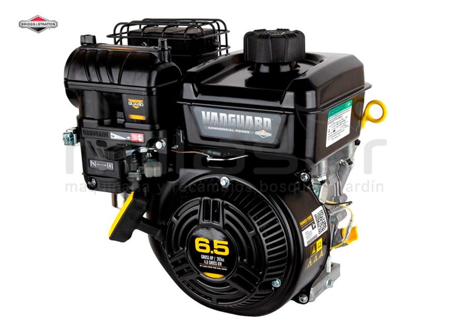Briggs & Stratton 6.5HP Vanguard Engine, 6:1 Reduction Box ...
