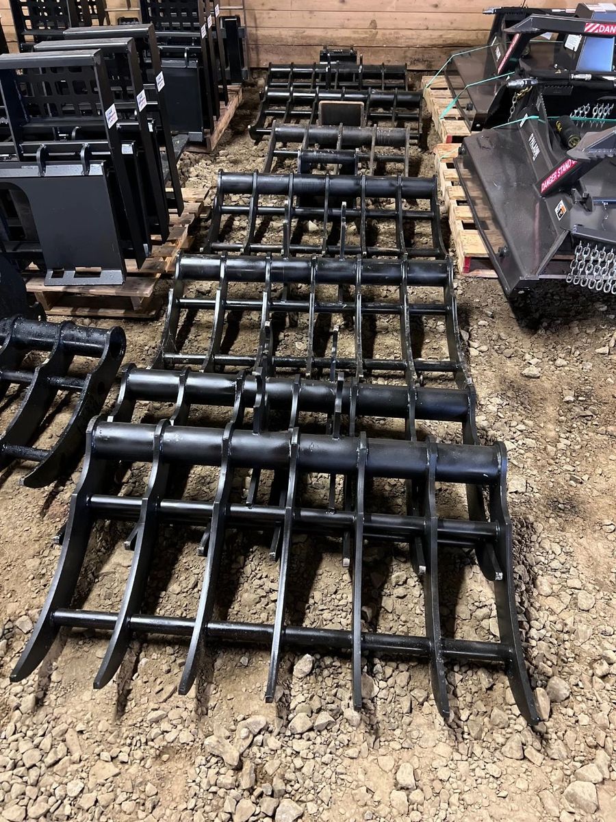 Excavator Brush Rake