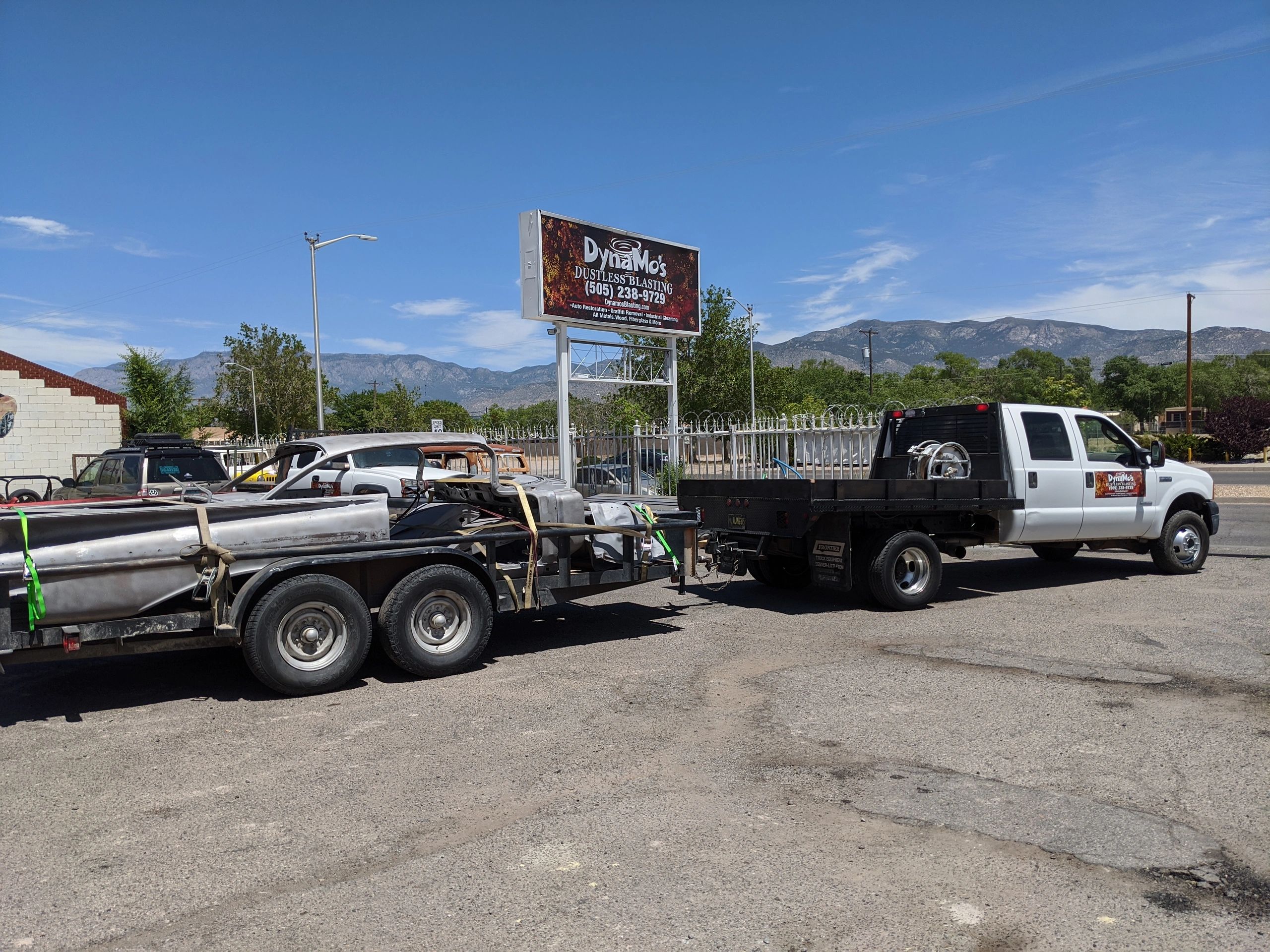 DynaMo's Dustless Blasting