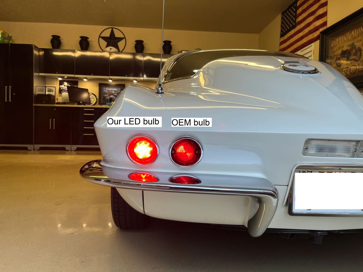 Exterior LED bulb package for C1/C2