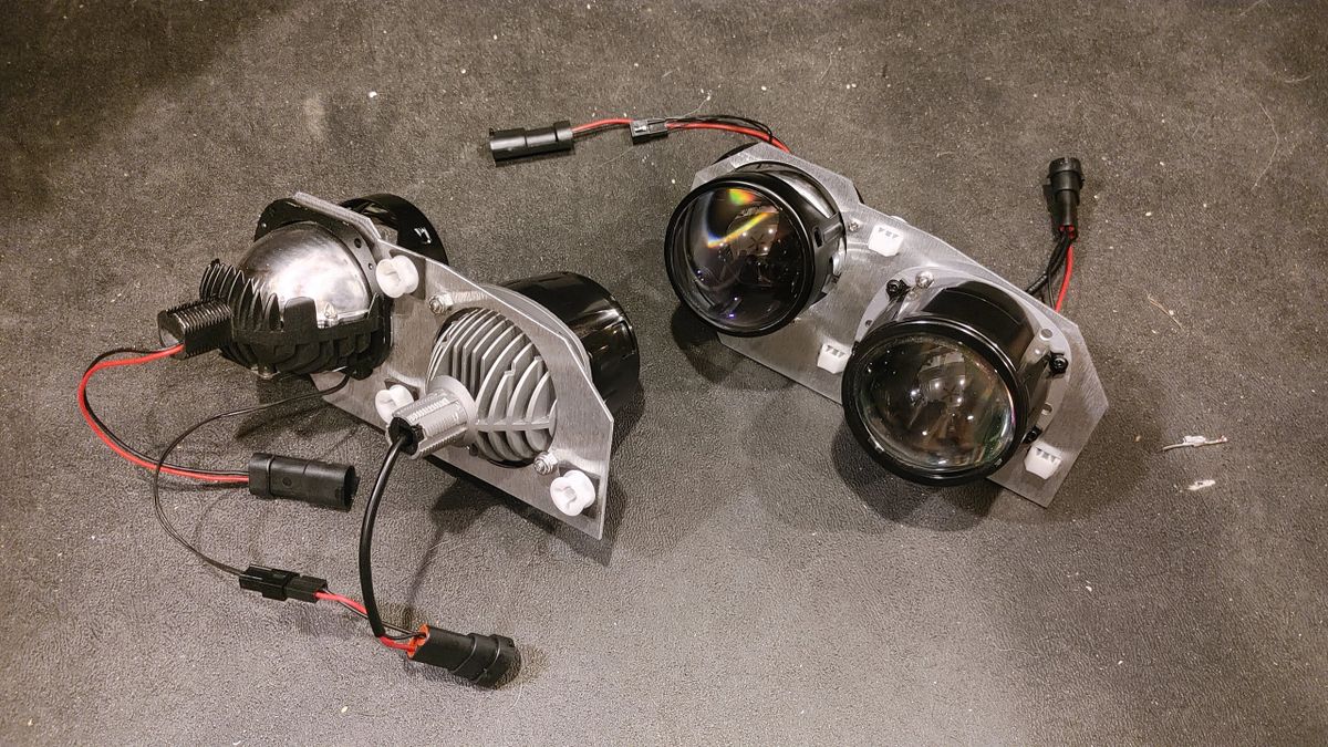 "Lux King II" C6 Bi-LED headlight conversion (DIY kit)
