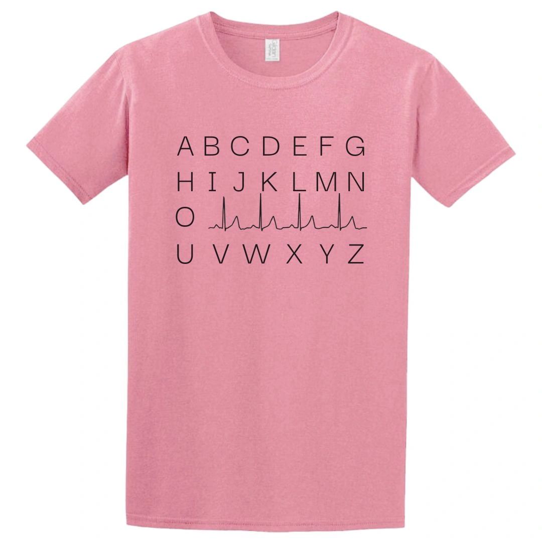 Alphabet EKG T-Shirt