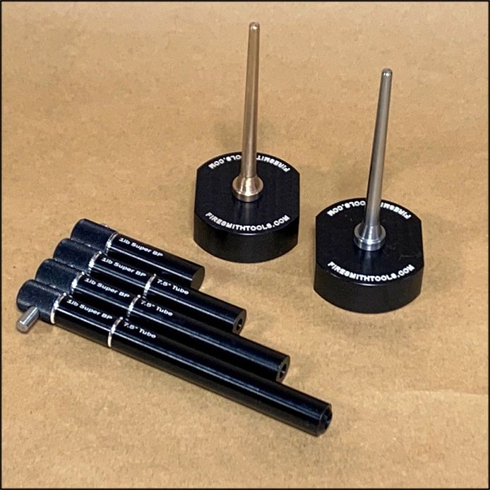 1lb Super BP Core Burn Rocket Tooling Set