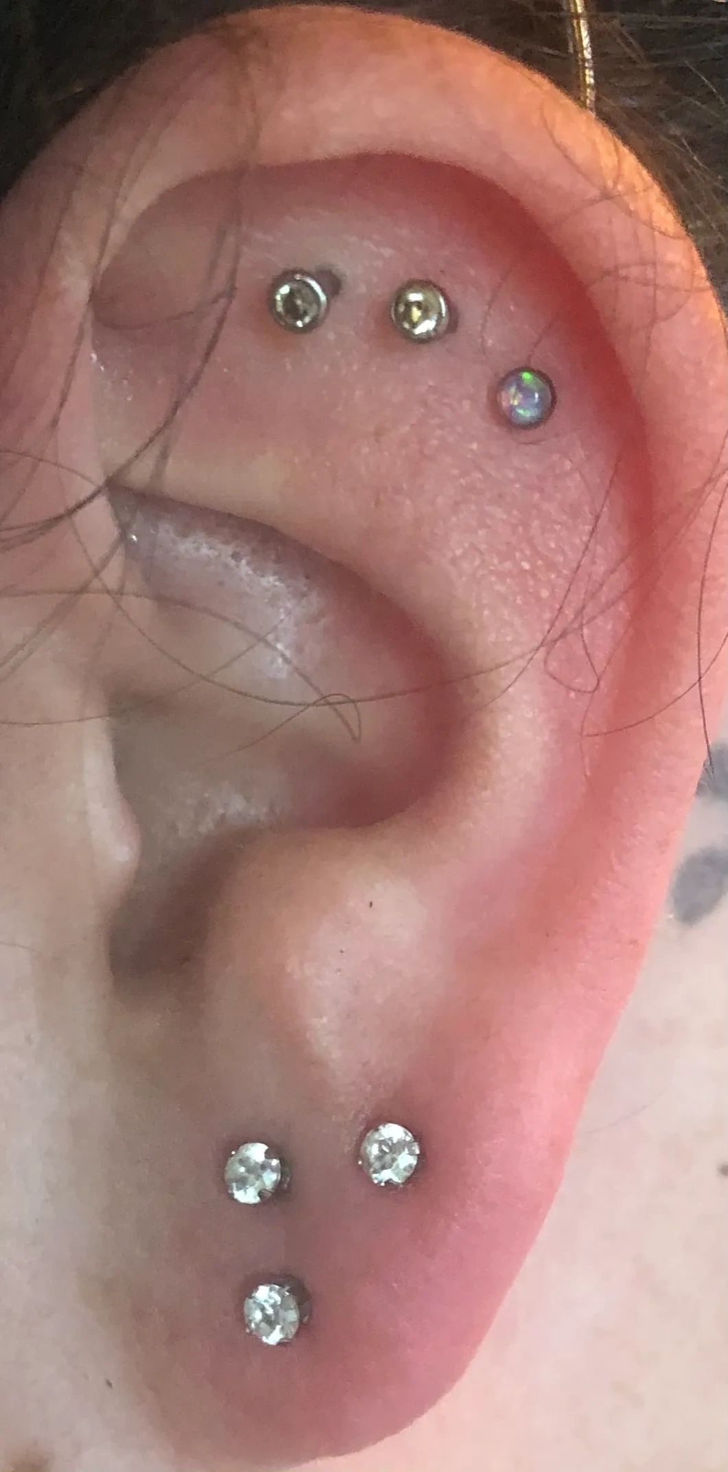 Triangular Fossa Piercing