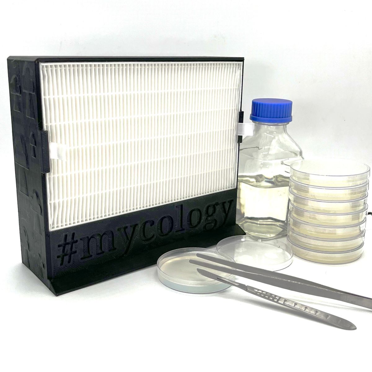 Mycology Mini Laminar Flow Hood for Sterile Transfers - 3D Printed ...