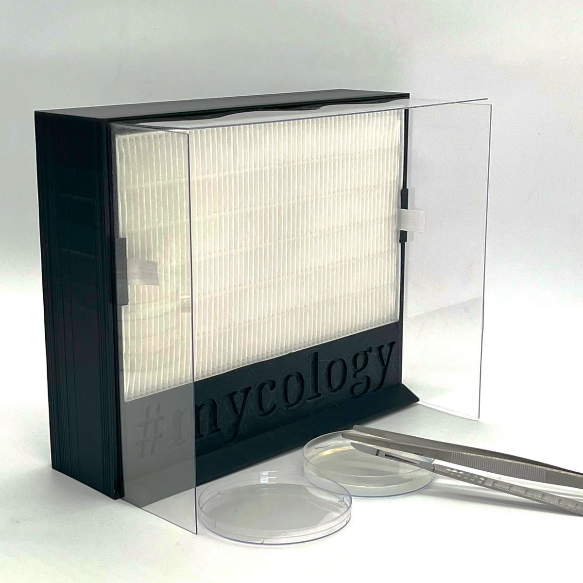Mycology Mini Laminar Flow Hood with Plexiglass sides for Sterile ...