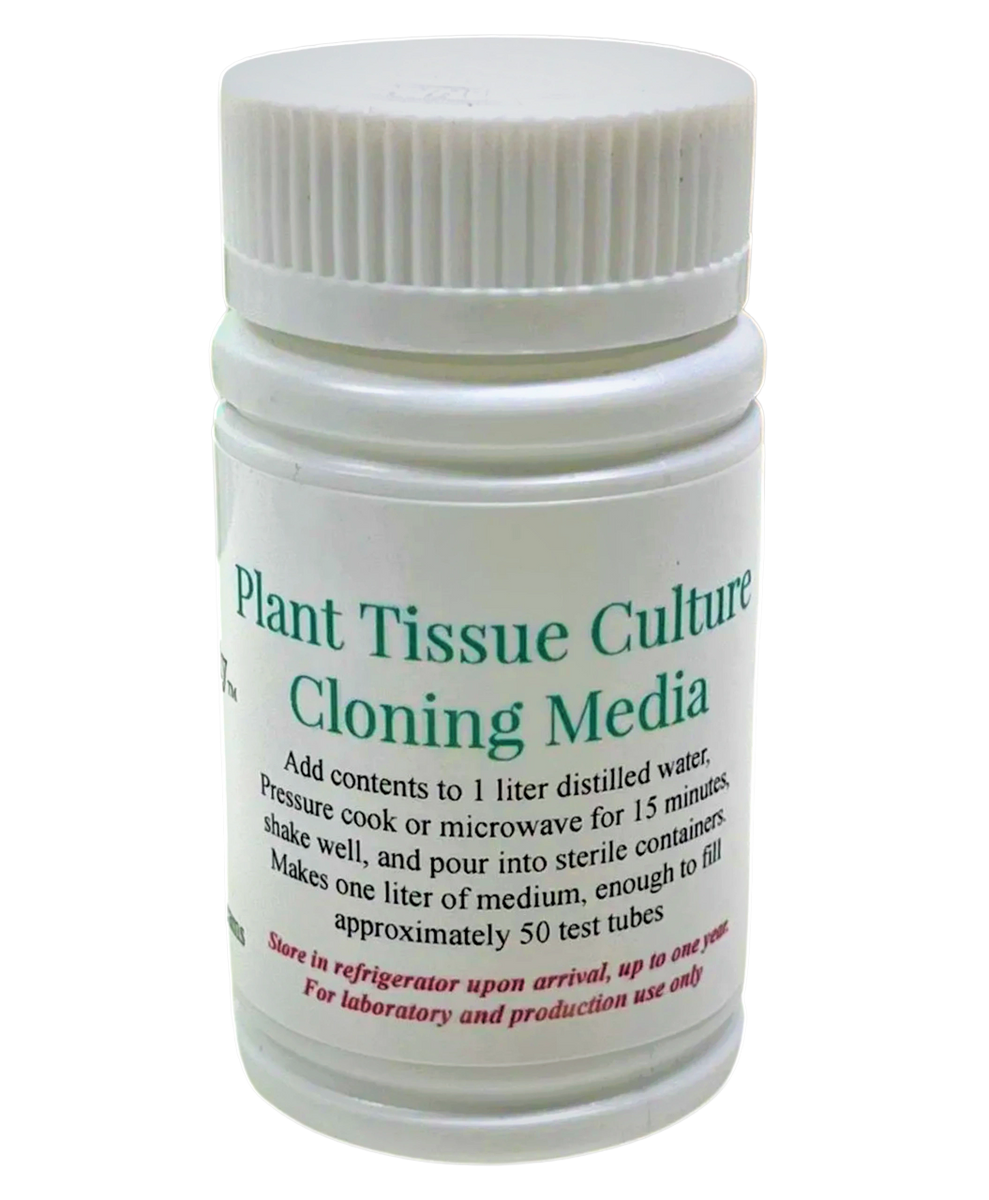 Plant Cloning Tissue Culture Media - Pre Mixed Ready to Use - Makes 1 Liter