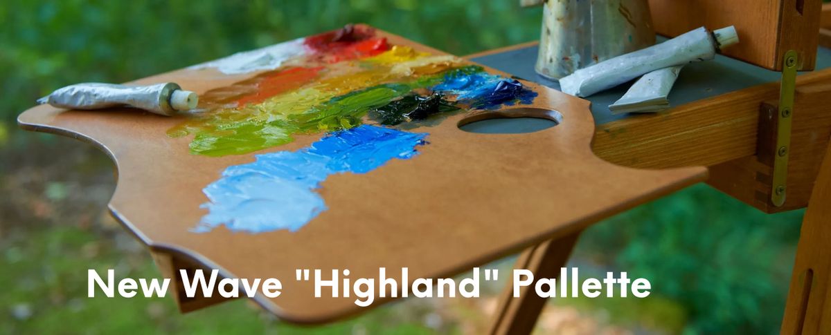NEW WAVE "Highland" Maple Wood Pallette