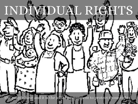 Individual Rights are also an important Constitutional Principle