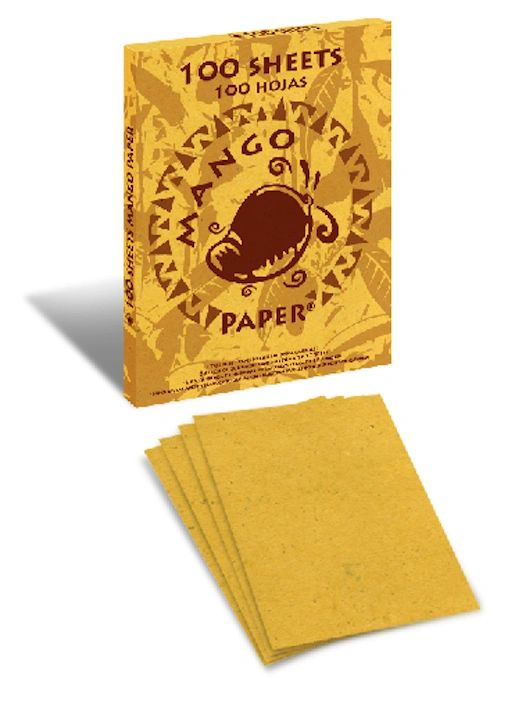 Treeless Mango Paper 100 8.5 x 11 Sheets