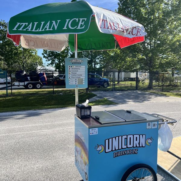 Delicious Italian Ice Cart | Unicorn Italian Ice Inc