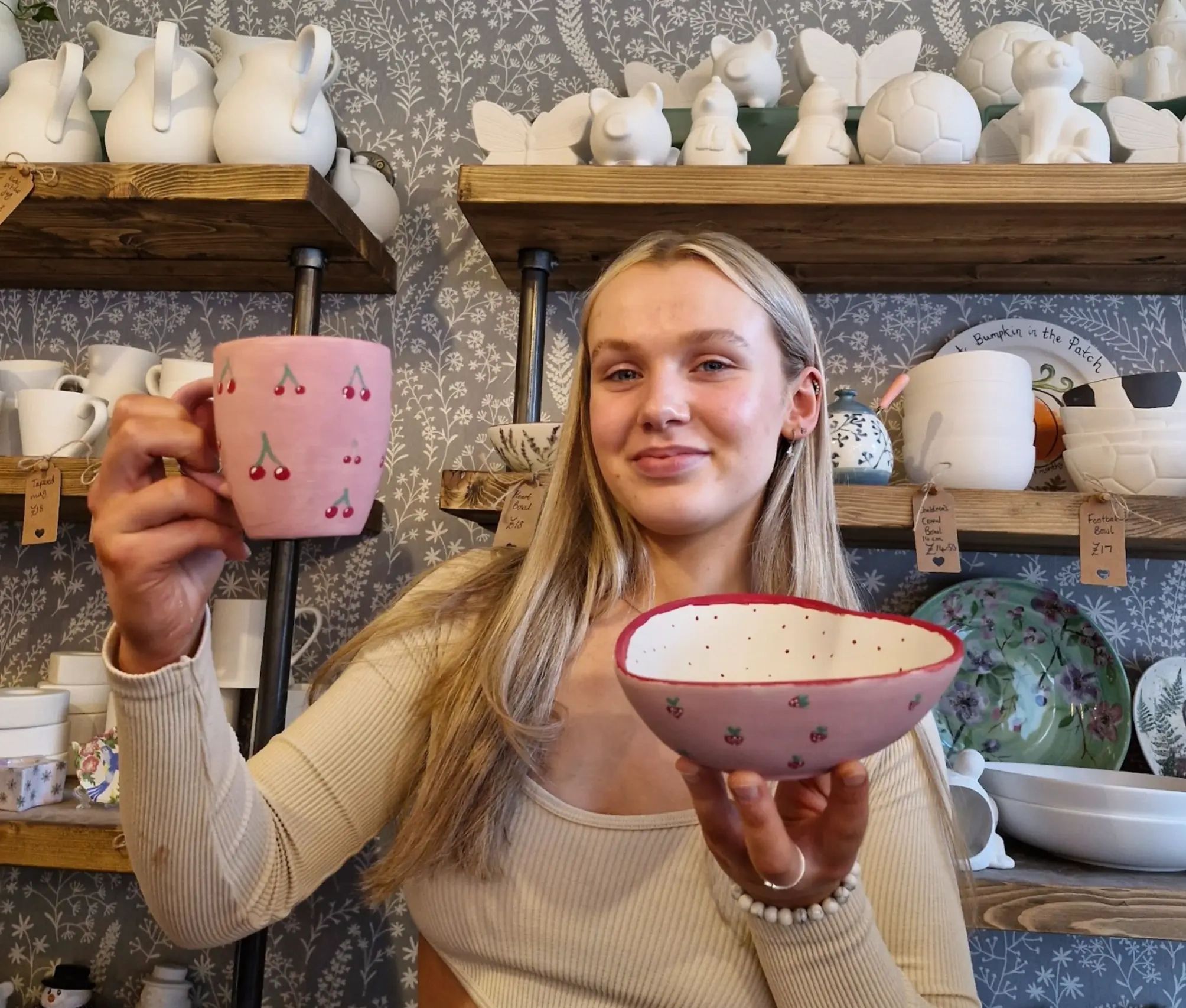 A Favourite Pottery Painting Café for Brighton Creatives!