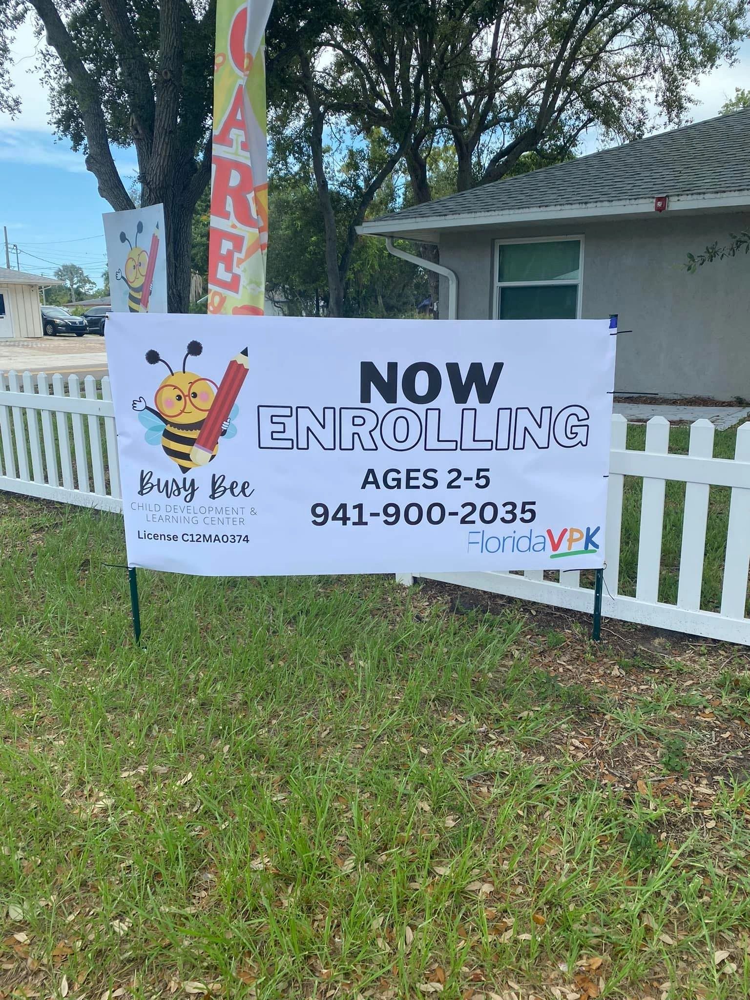 Quality Child Care Services at Busy Bee Learning Center Daycare