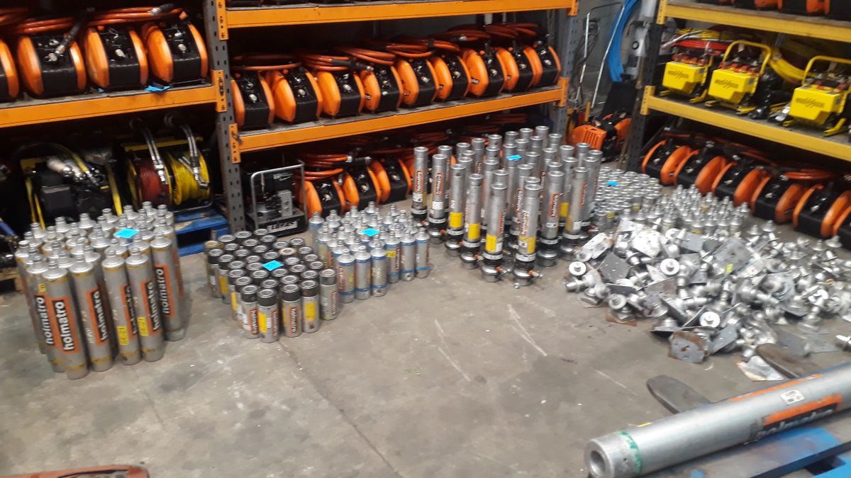 HOLMATRO POWERSHORE HYDRAULIC STRUT SETS 10,000KG FROM