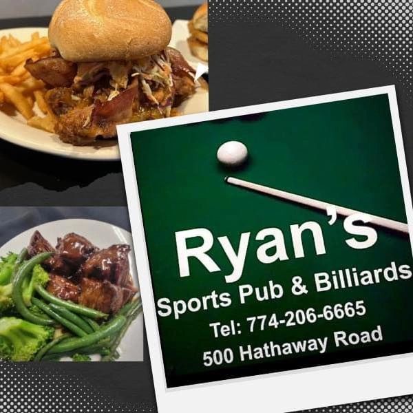 What's happening at Ryans | Ryan's Sports Pub & Billiards