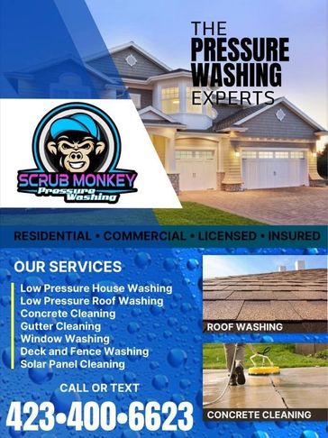 Scrub Monkey Pressure Washing