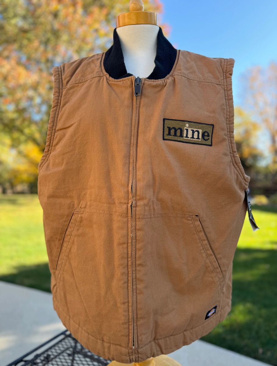 “MINE” Quilted Work Vest